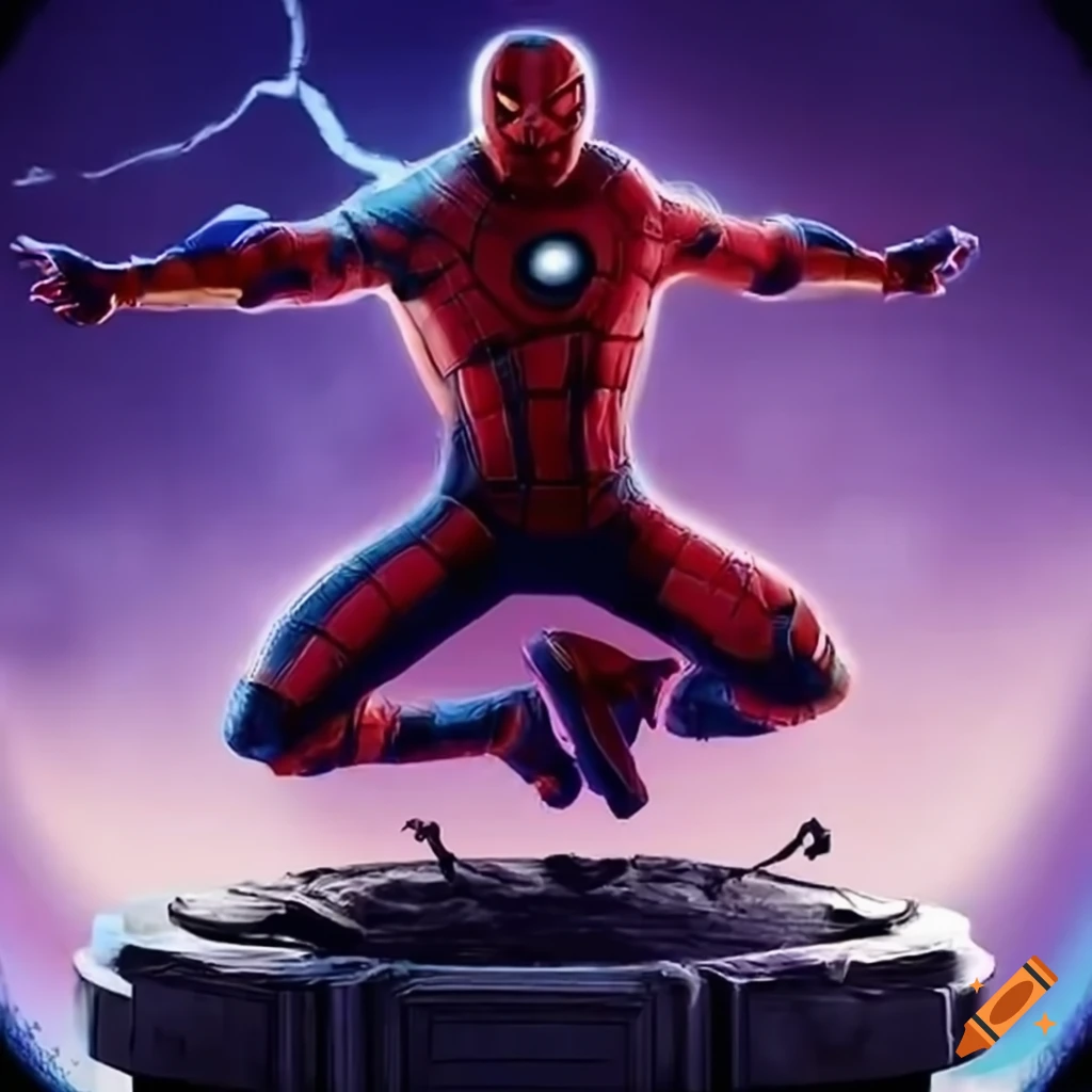 Levitating marvel on Craiyon