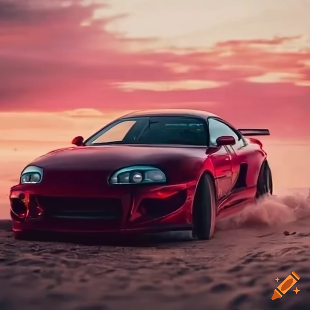 Supra on a sandy beach drift
