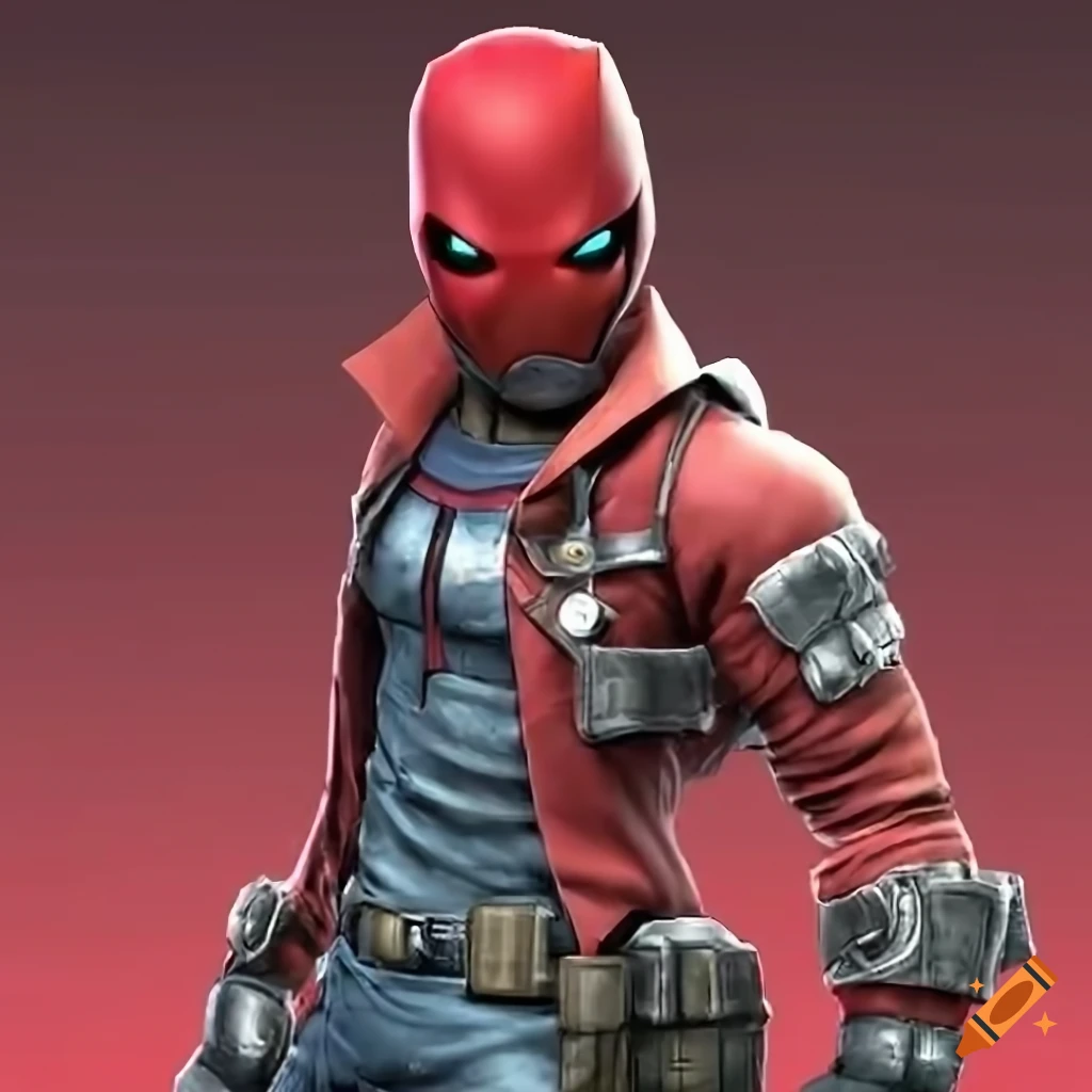 Red hood smash bros render on Craiyon