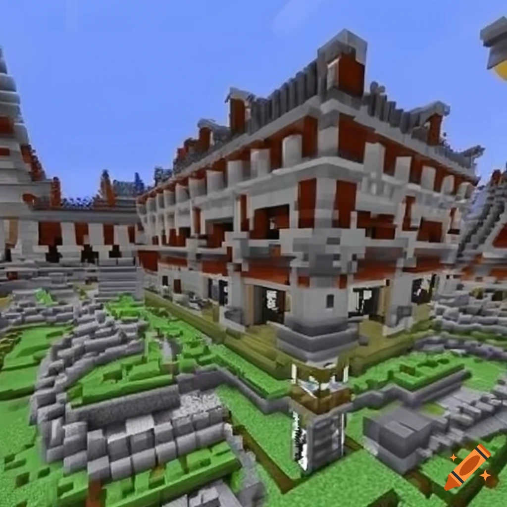 Hub minecraft servers on Craiyon