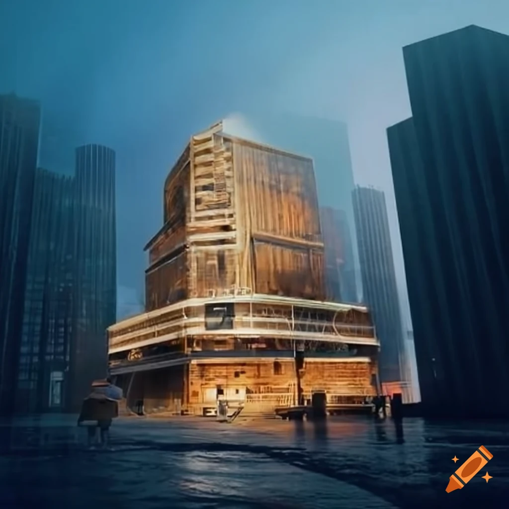 Building showcase on Craiyon