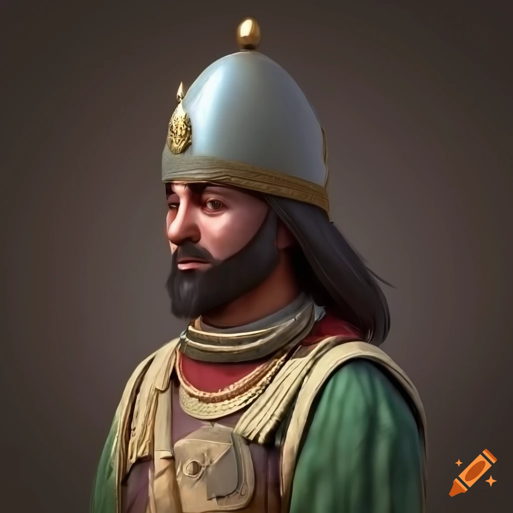 Persian military officier, photorealistic, dynamic lighting, very ...