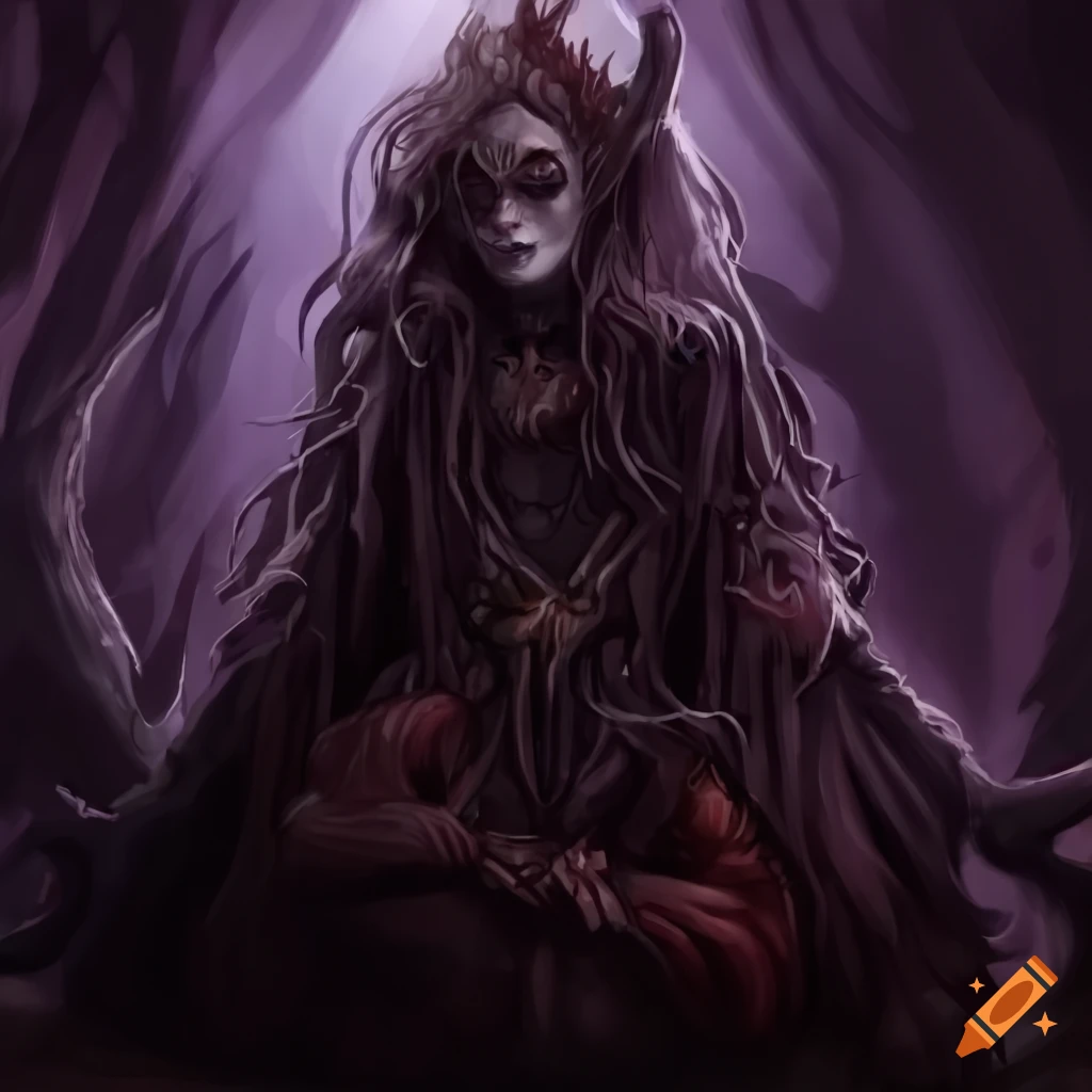 Grim realms on Craiyon