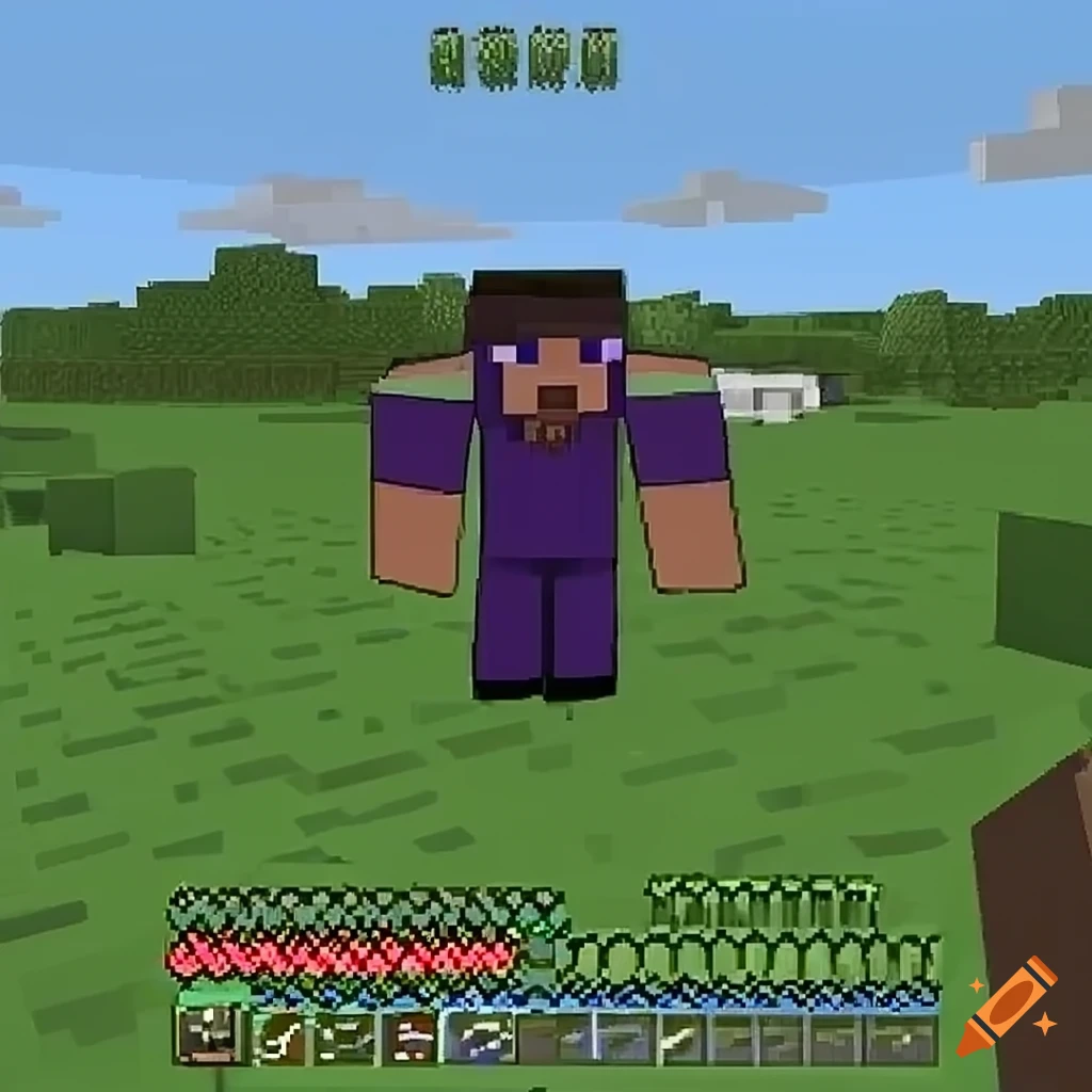 Taking minecraft graphics on Craiyon