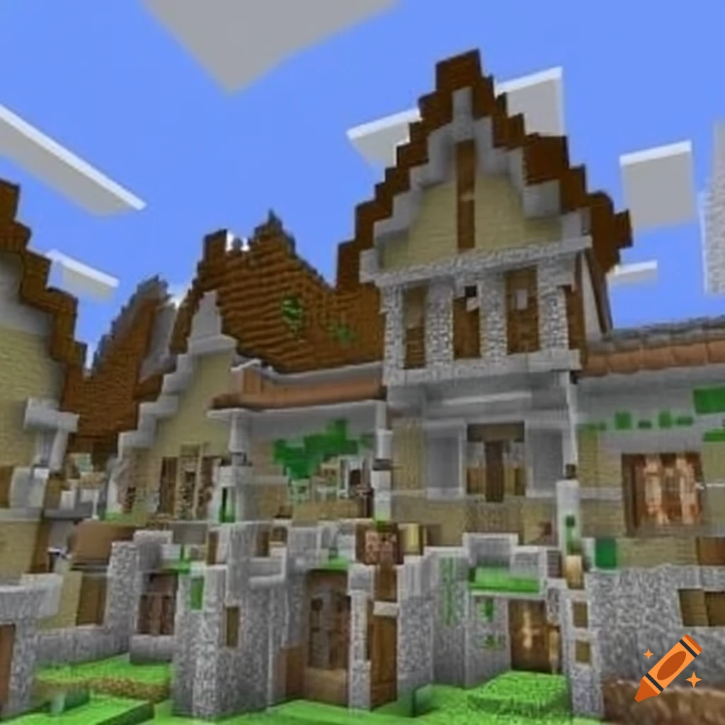 Minecraft community due on Craiyon