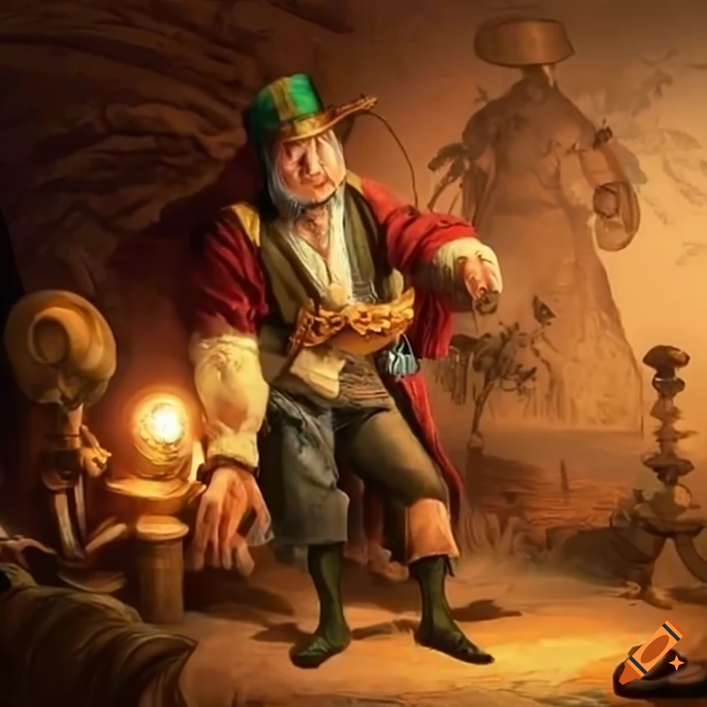 Fellow treasure hunters on Craiyon