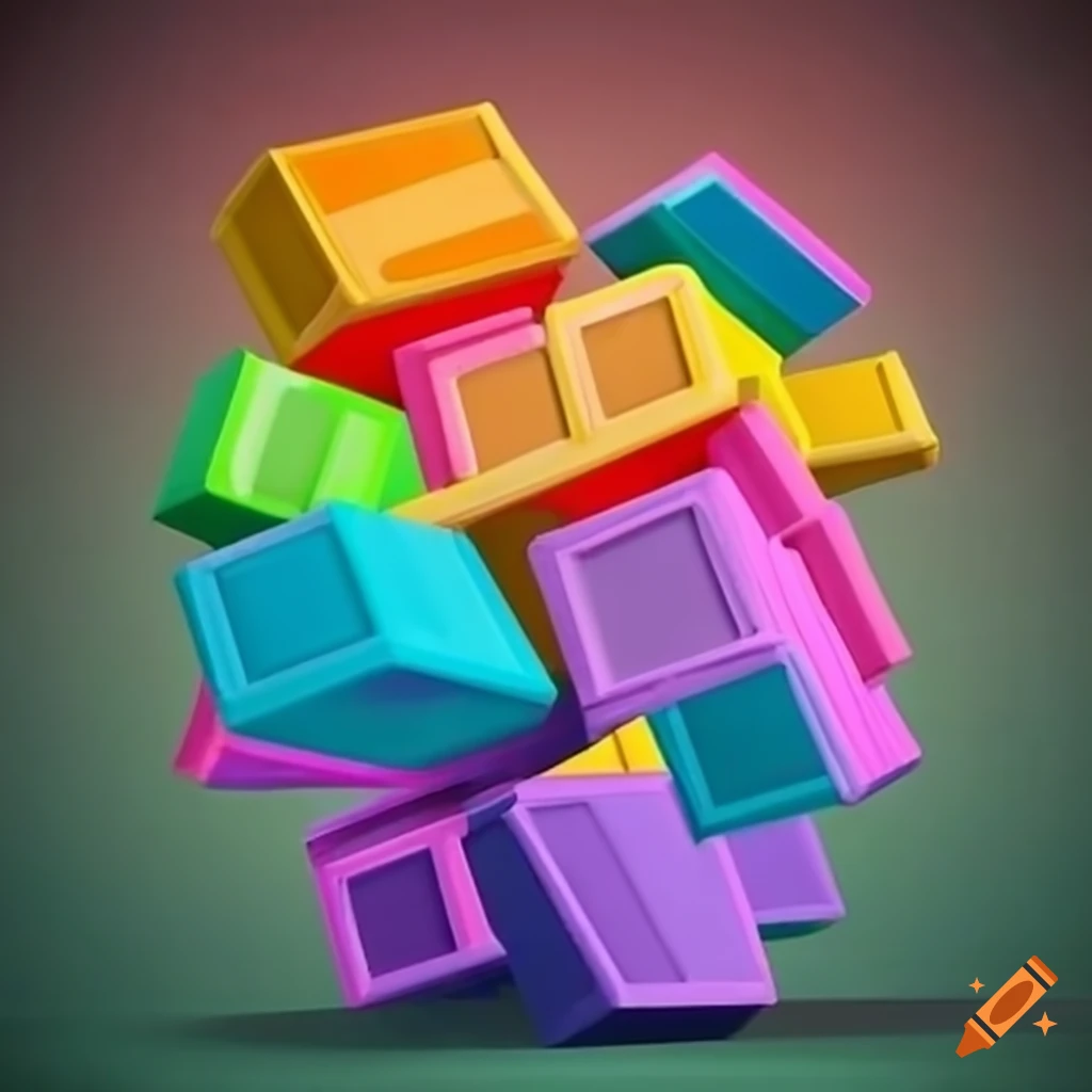 Devouring colorful blocks