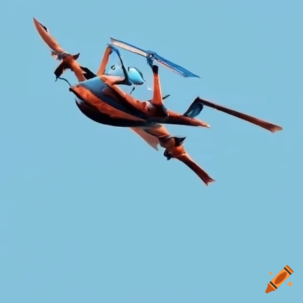 Flying abilities provide on Craiyon