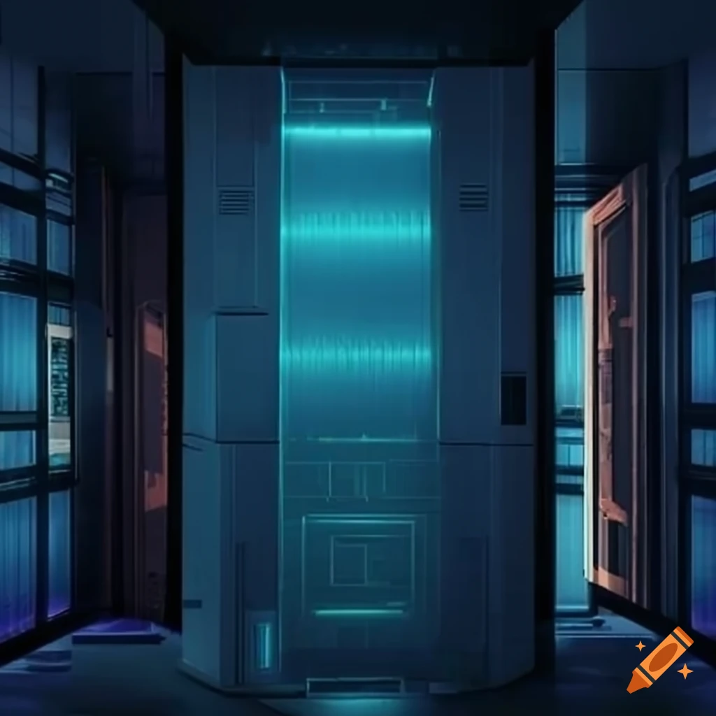 Elevator futuristic on Craiyon