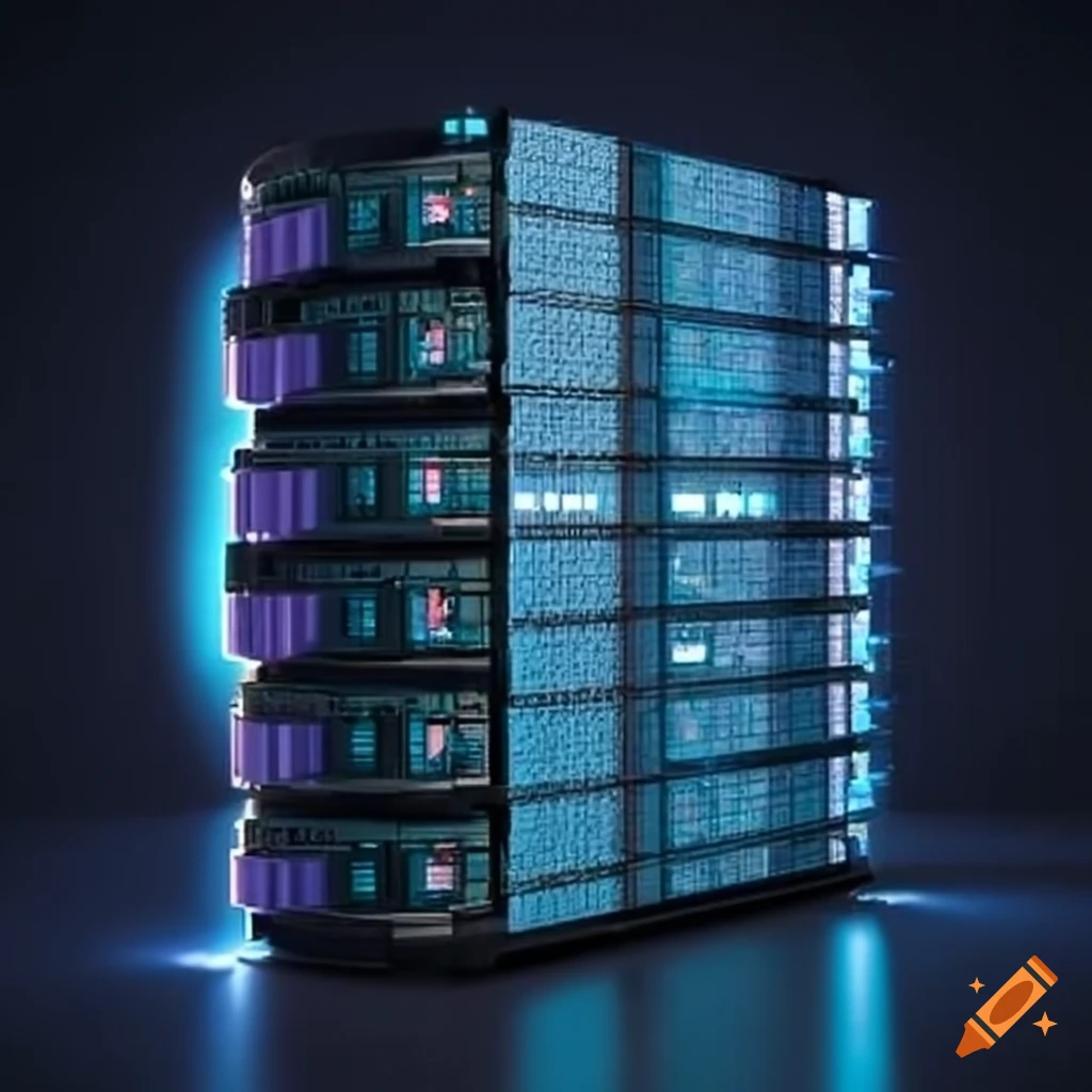 Streamlined server structure