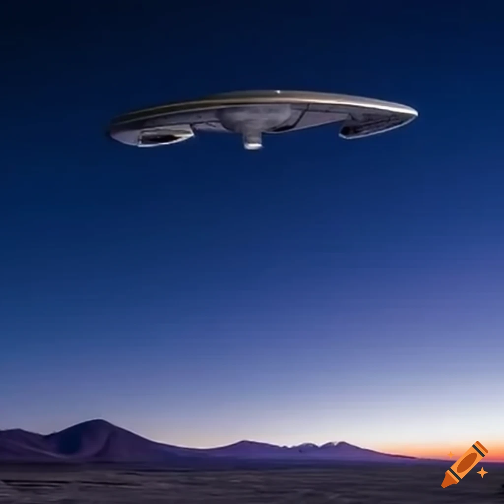 Real Alien Spaceships In Sky