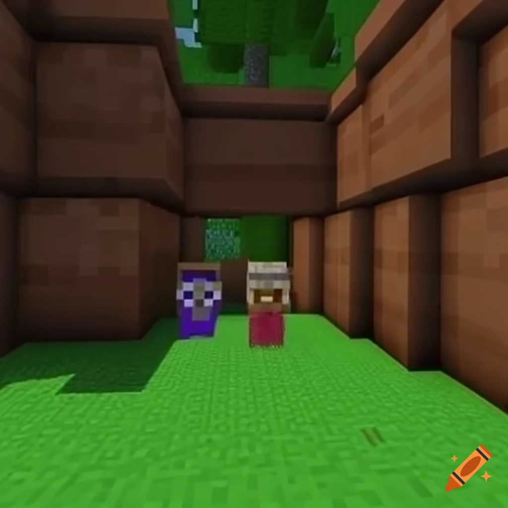 Minecraft edition opens on Craiyon