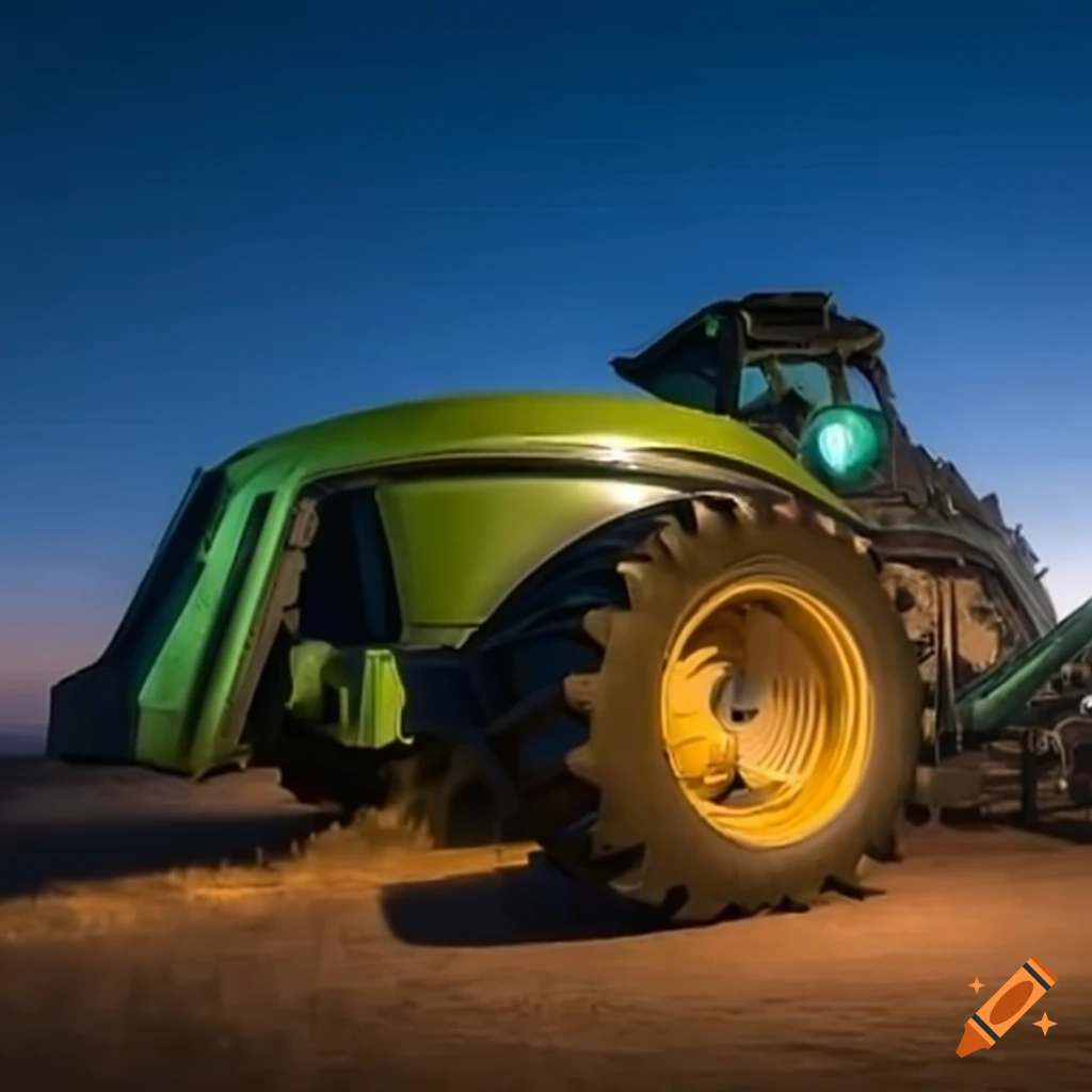 A giant alien tractor