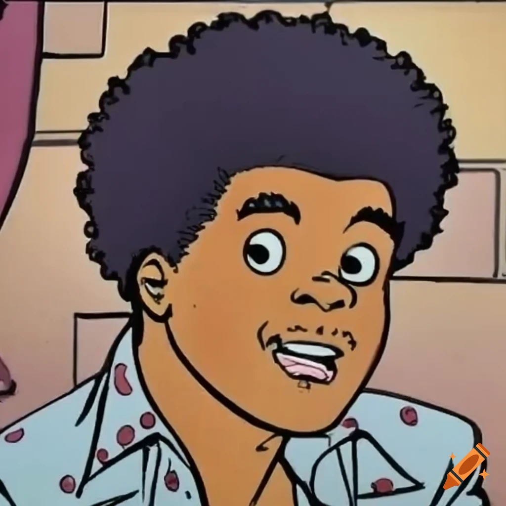 70s Black Afro Archie Andrews Comics On Craiyon