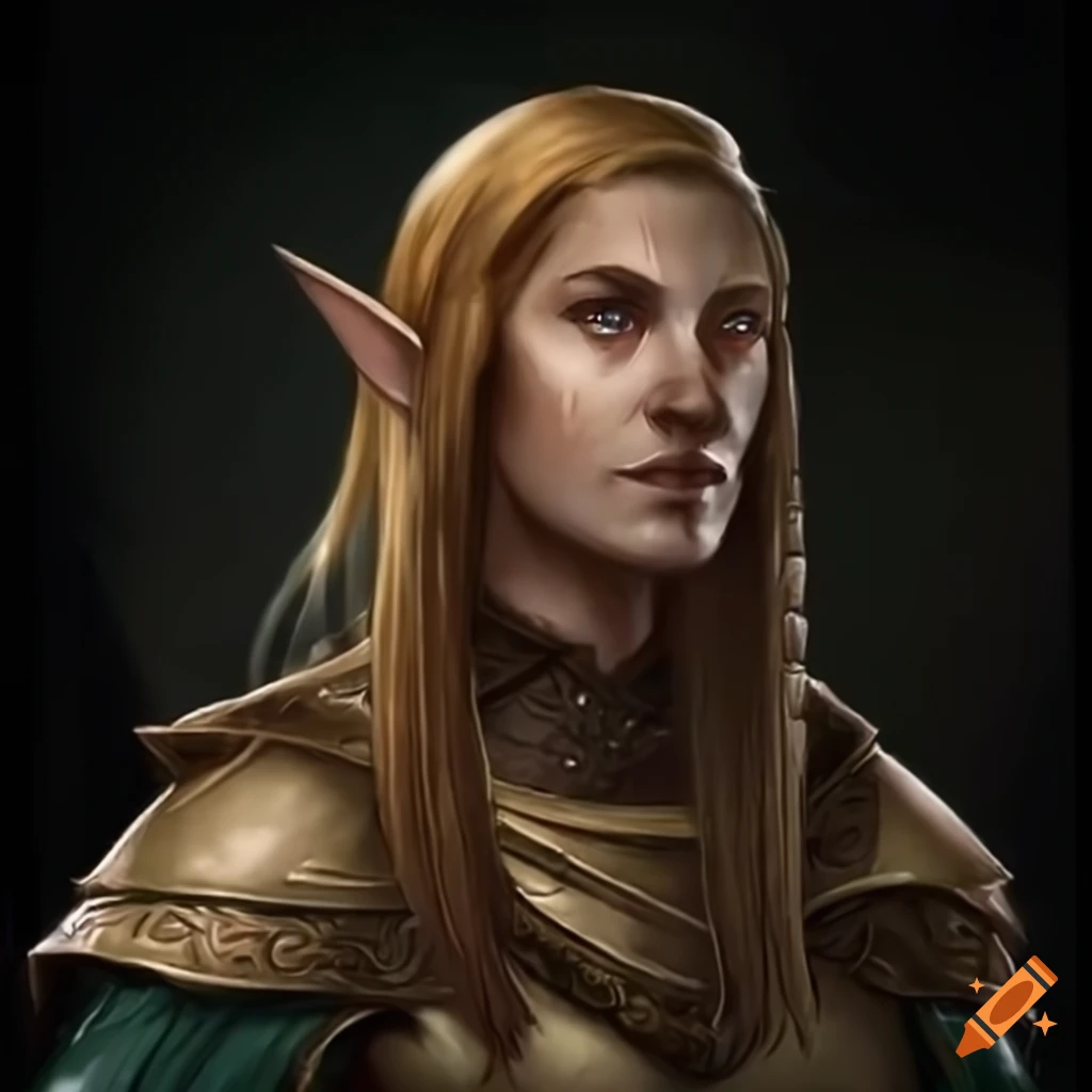 Elf factions on Craiyon