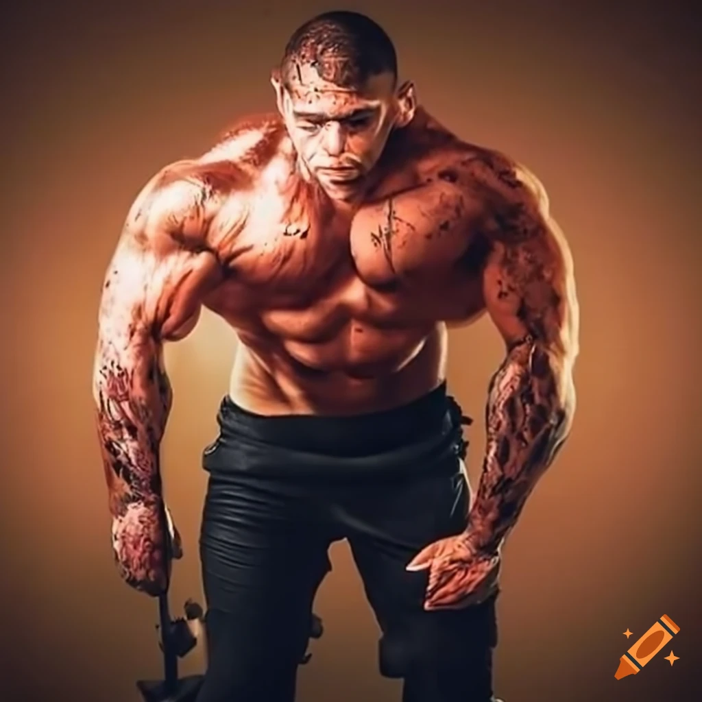 Incredible strength on Craiyon