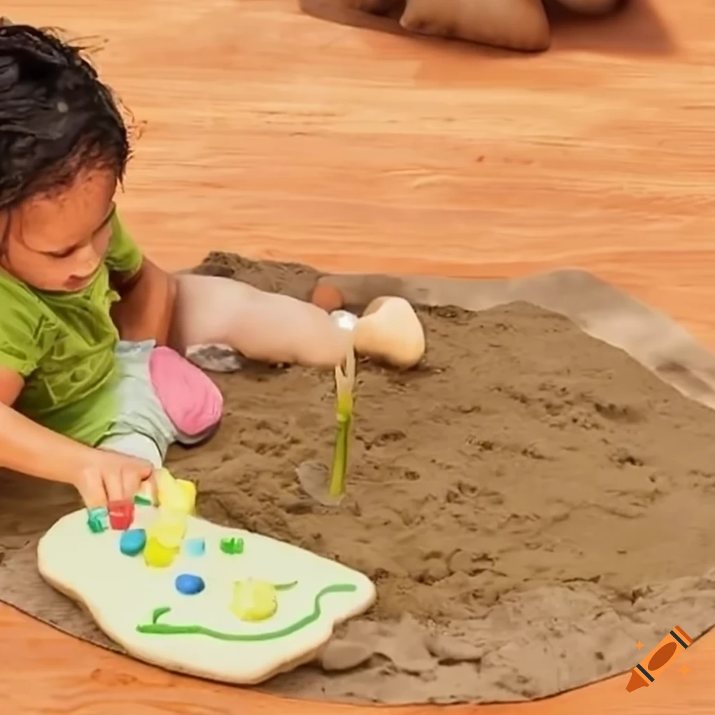 True sandbox nature on Craiyon