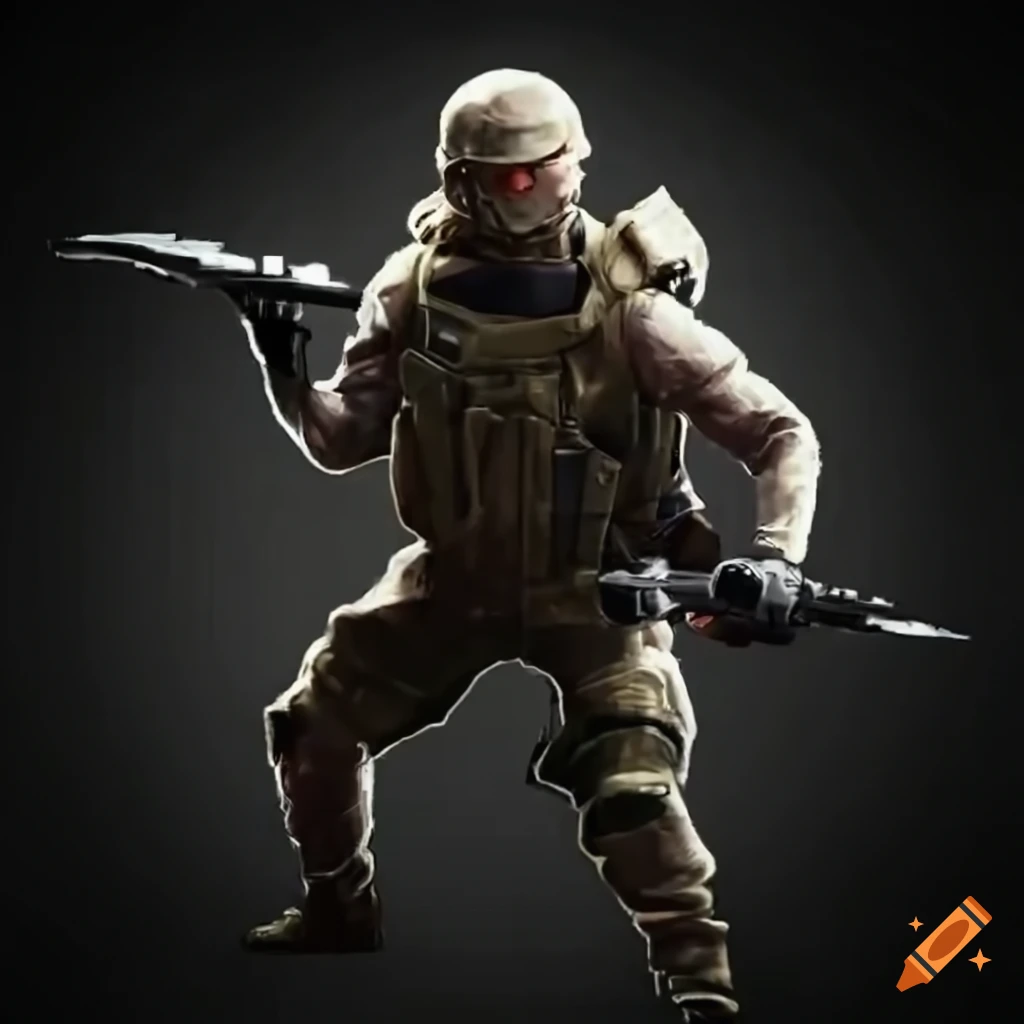 Team-based combat on Craiyon