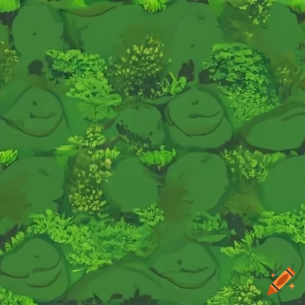 Seamless landscape on Craiyon