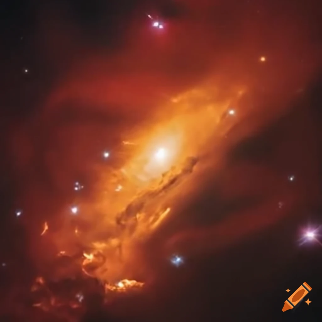 Hubble Telescope Flare