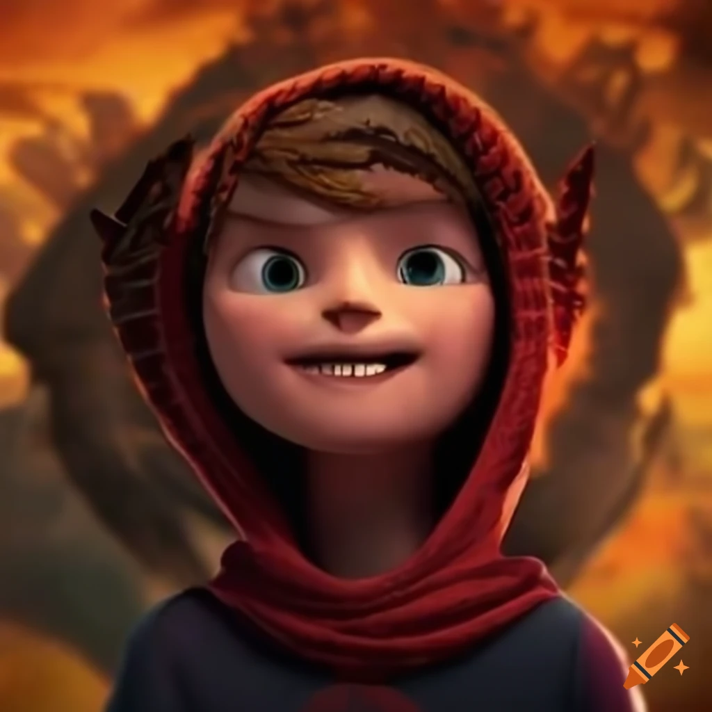 Httyd series on Craiyon