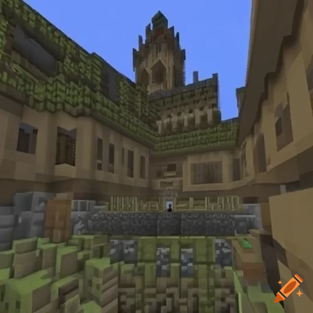 Lawless minecraft server on Craiyon