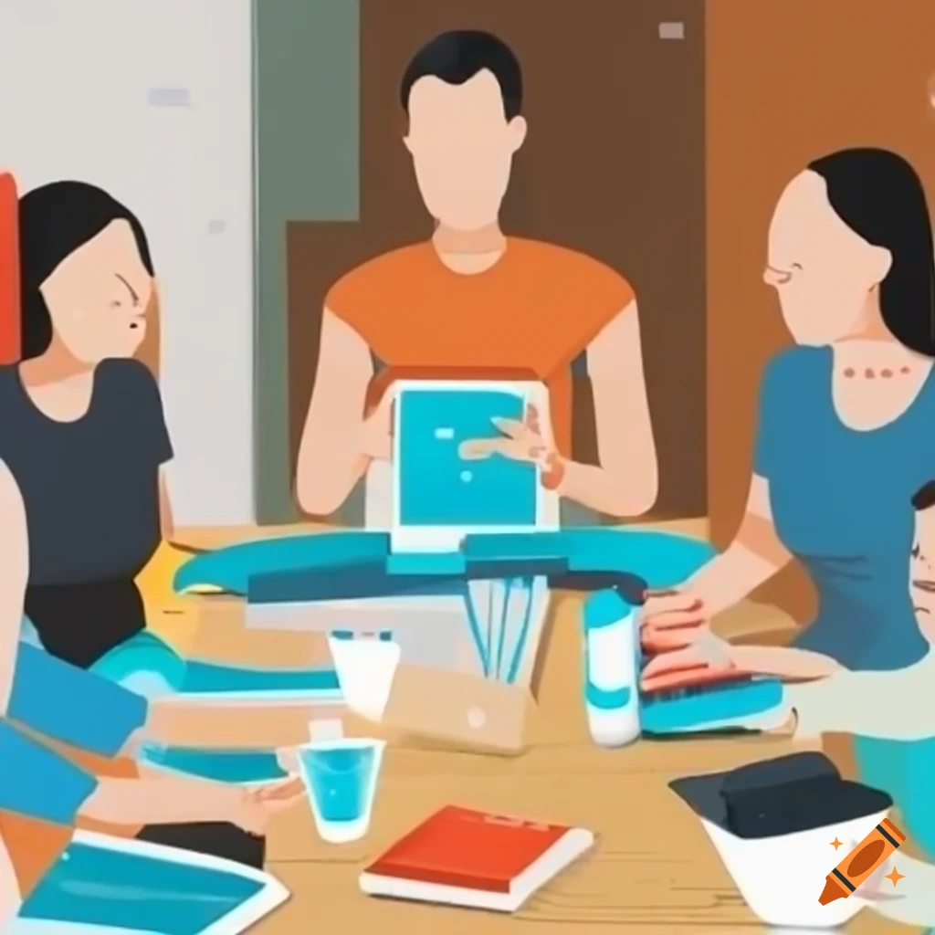 Interconnected social platform on Craiyon