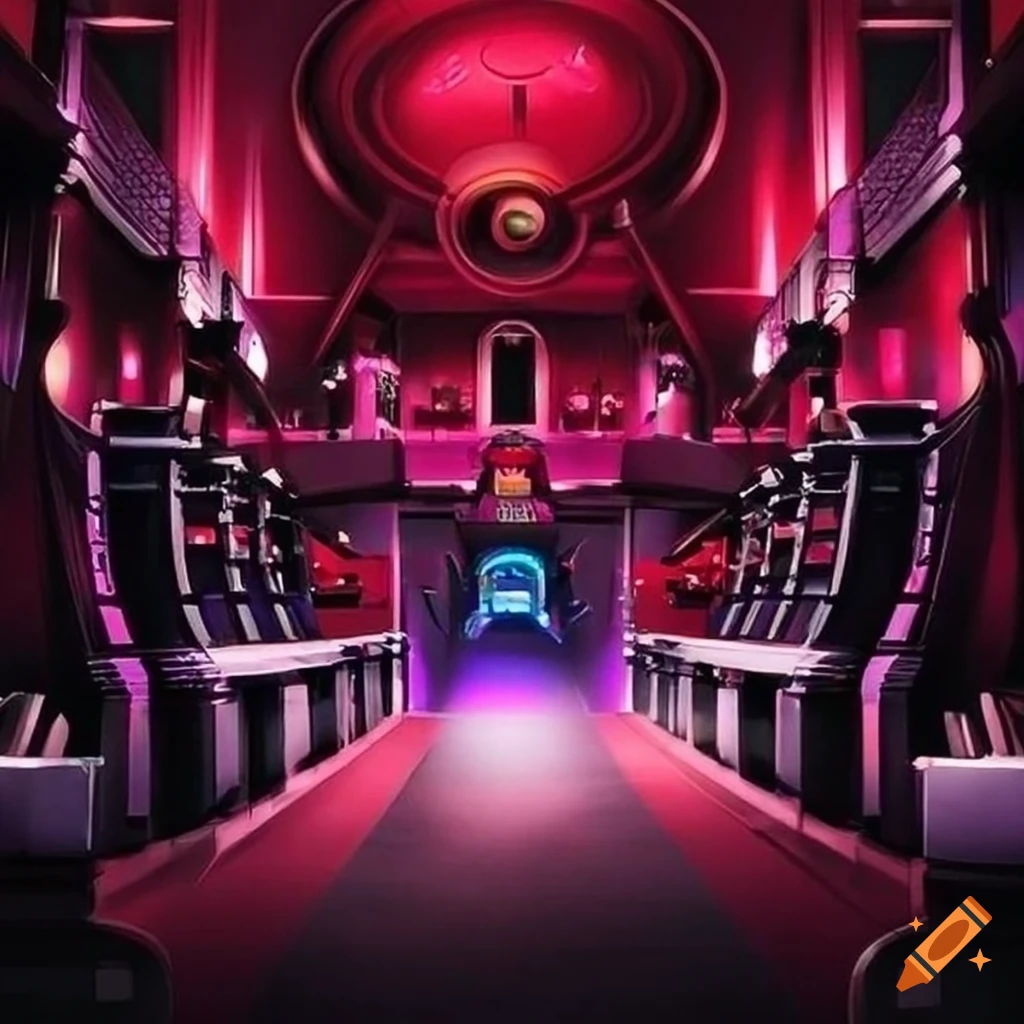 Red Dark Cyber City