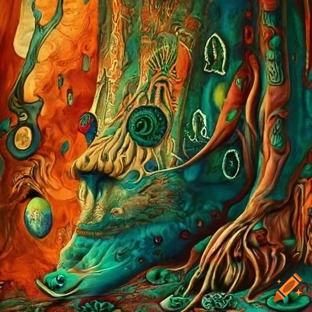 Weird Psychedelic Creature