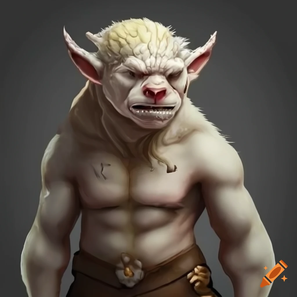 Beautiful albino bugbear