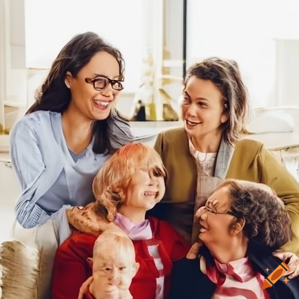 Well-rounded group capable on Craiyon