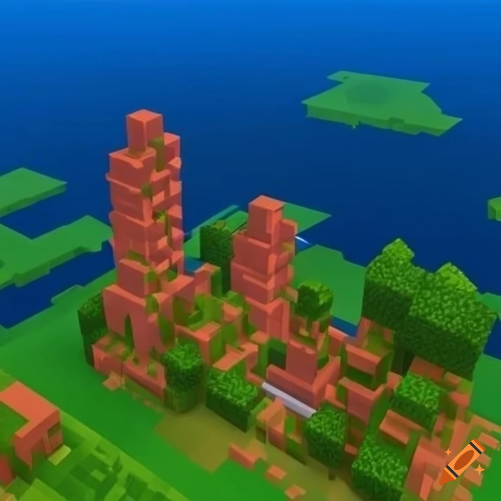 Skyblock landscape