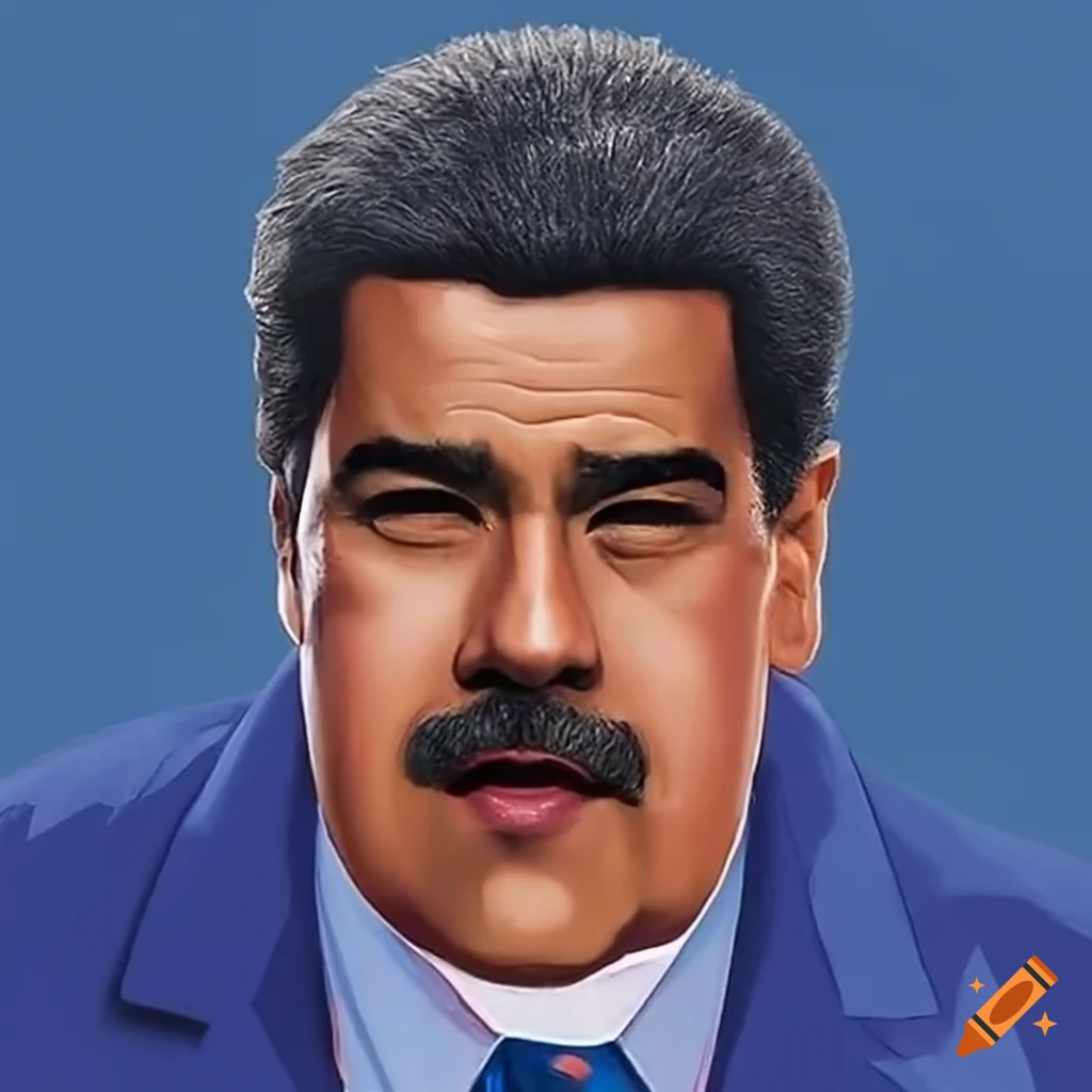 Nicolás Maduro on Craiyon