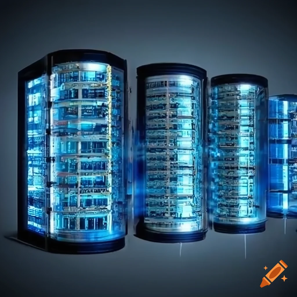 High-quality server infrastructure on Craiyon