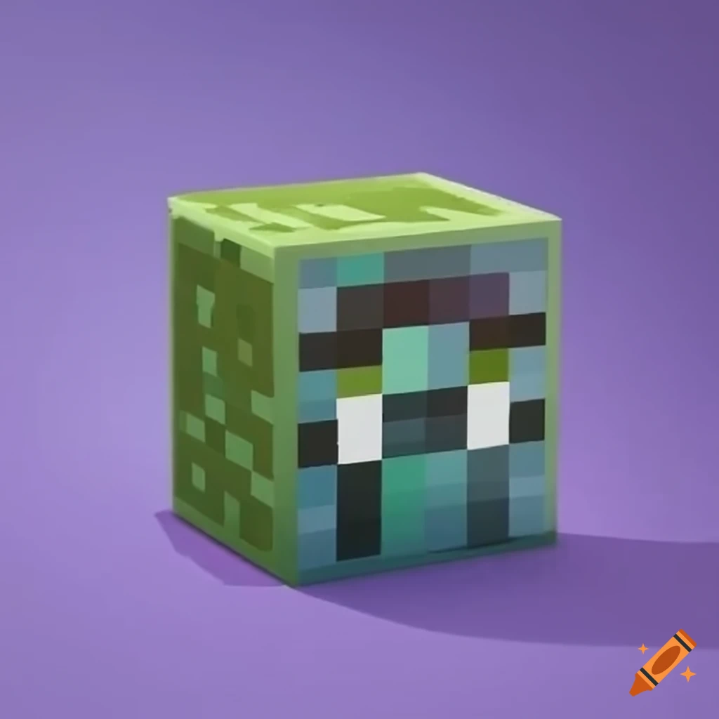 Minecraft memory book on Craiyon