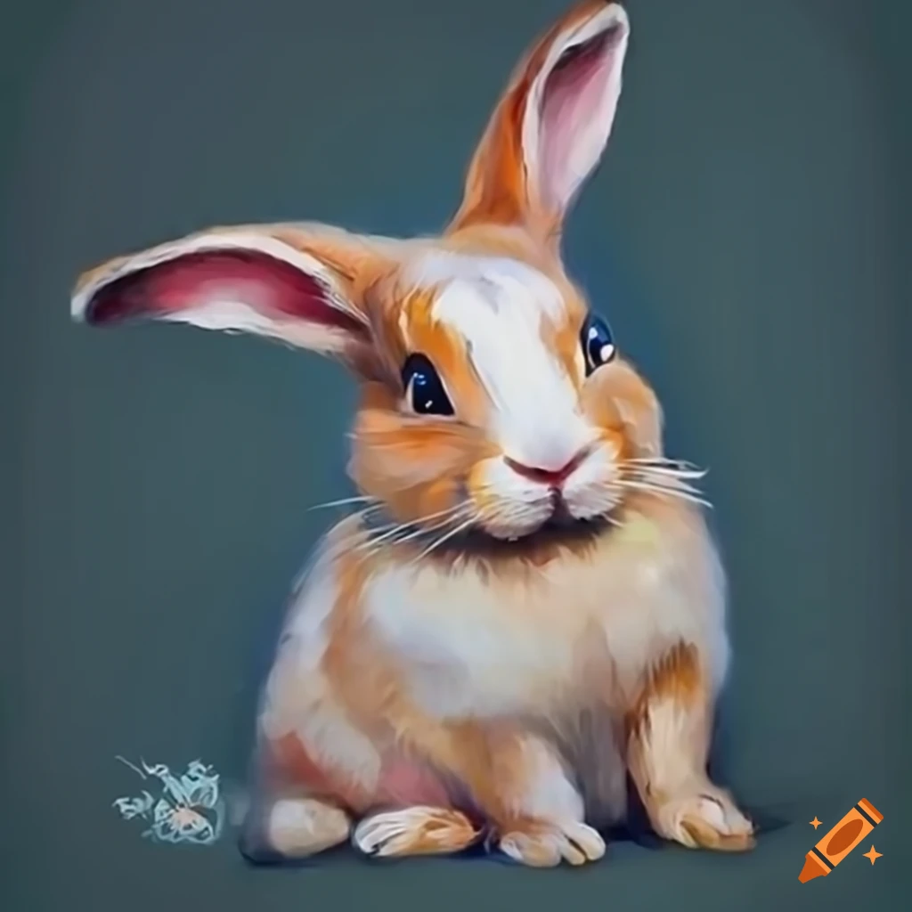 Draw me cute rabbit profile pic
