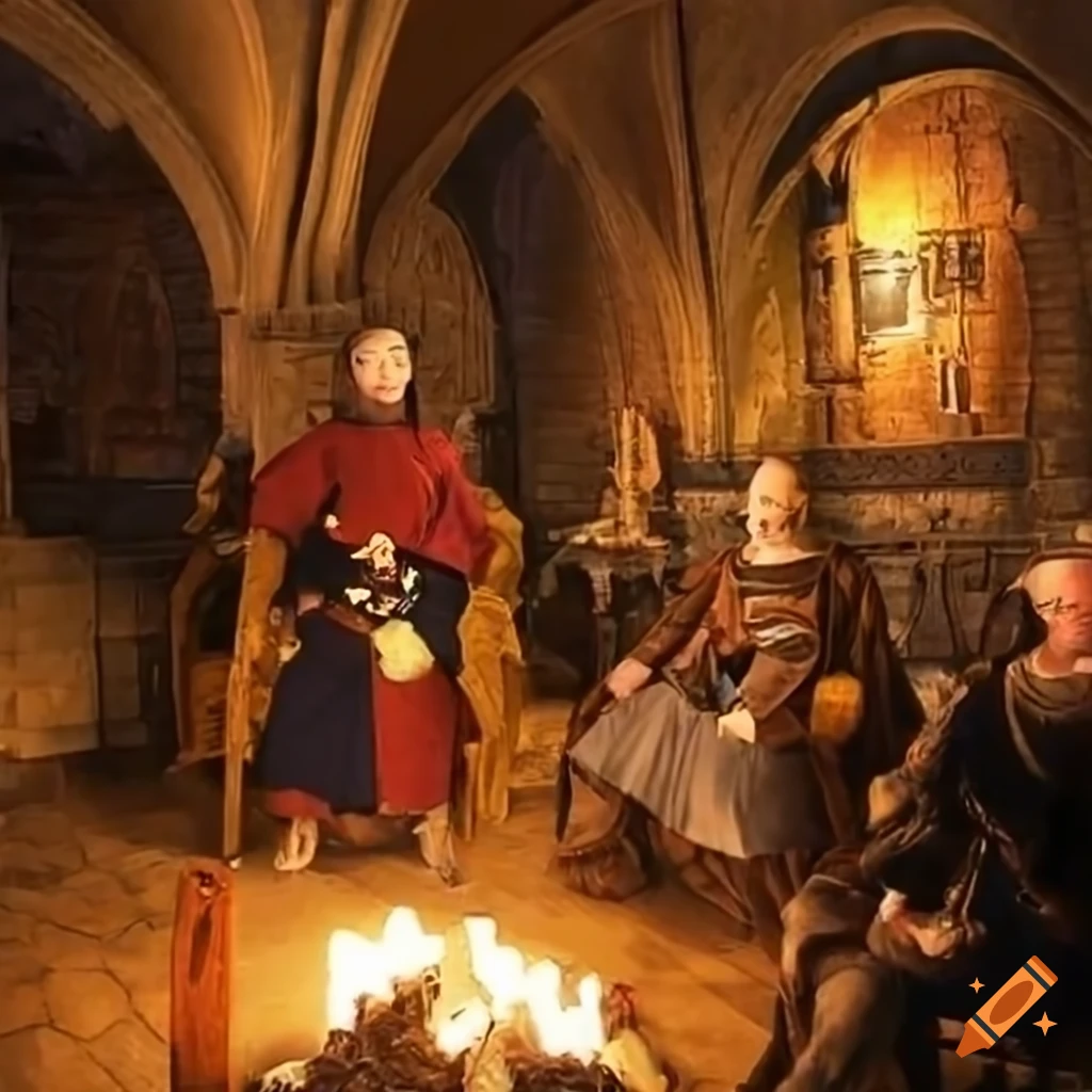 Unforgettable medieval adventure on Craiyon