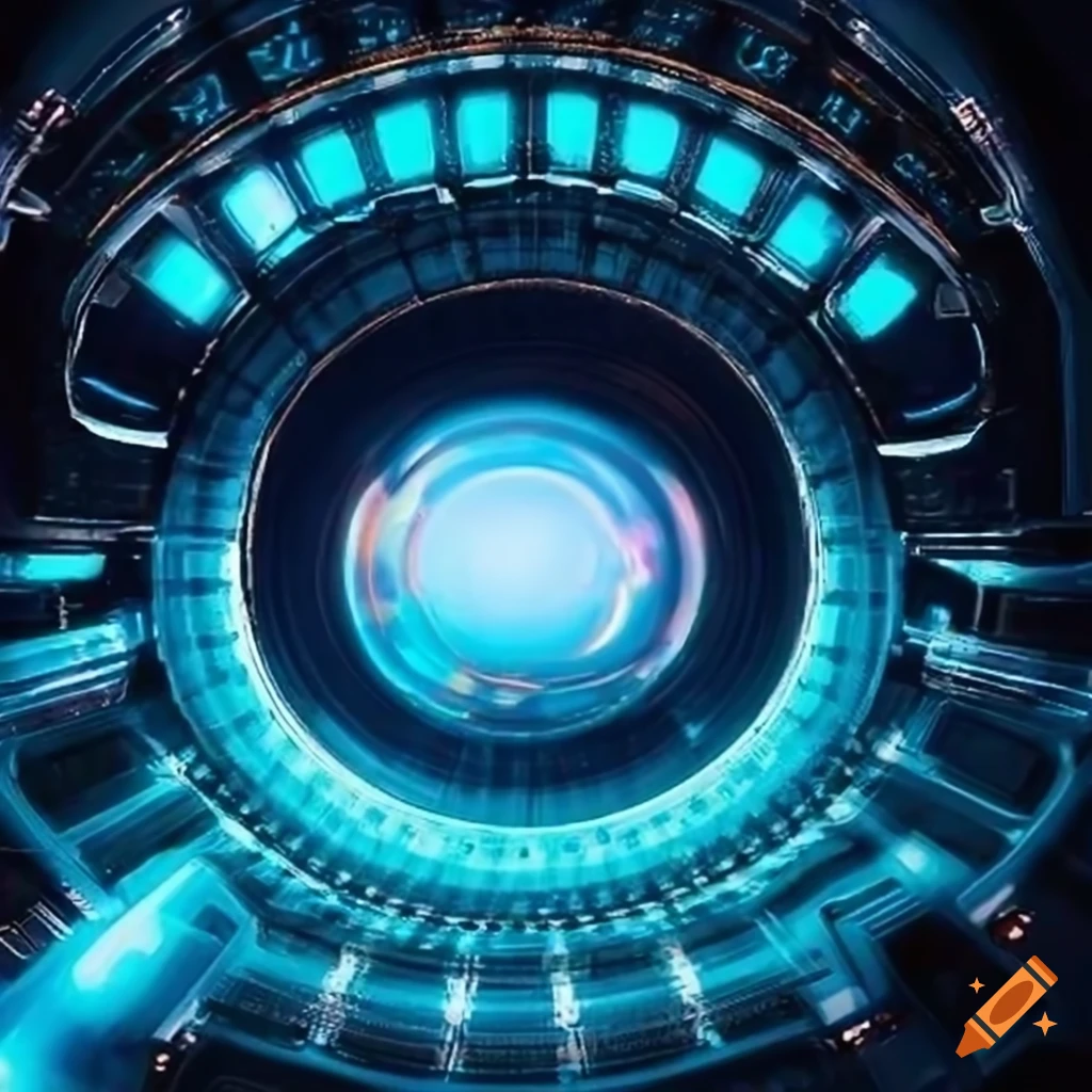 Futuristic alien spaceship dashboard on Craiyon