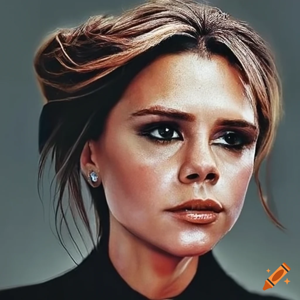 Beautiful young victoria beckham by rockwell