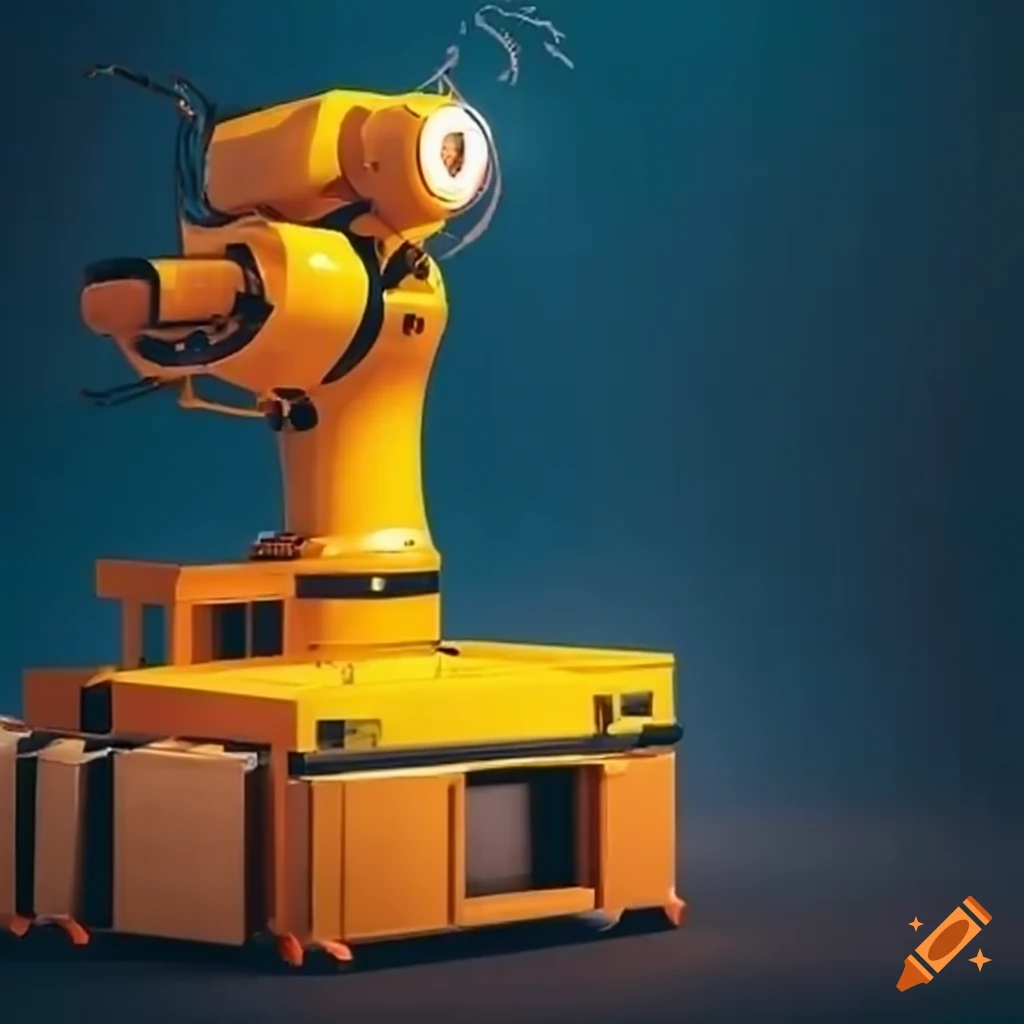 Palletizing robots working in cold chain logistics (controlled environment)