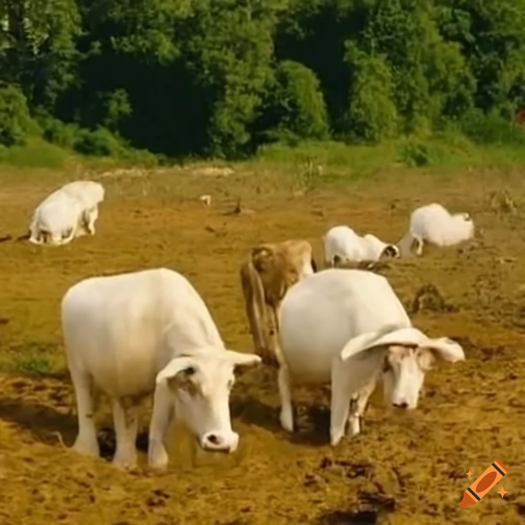 Animal farming techniques on Craiyon