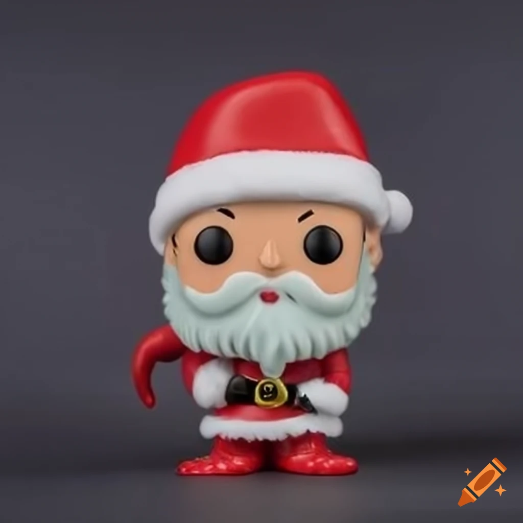Santa clause pop figure