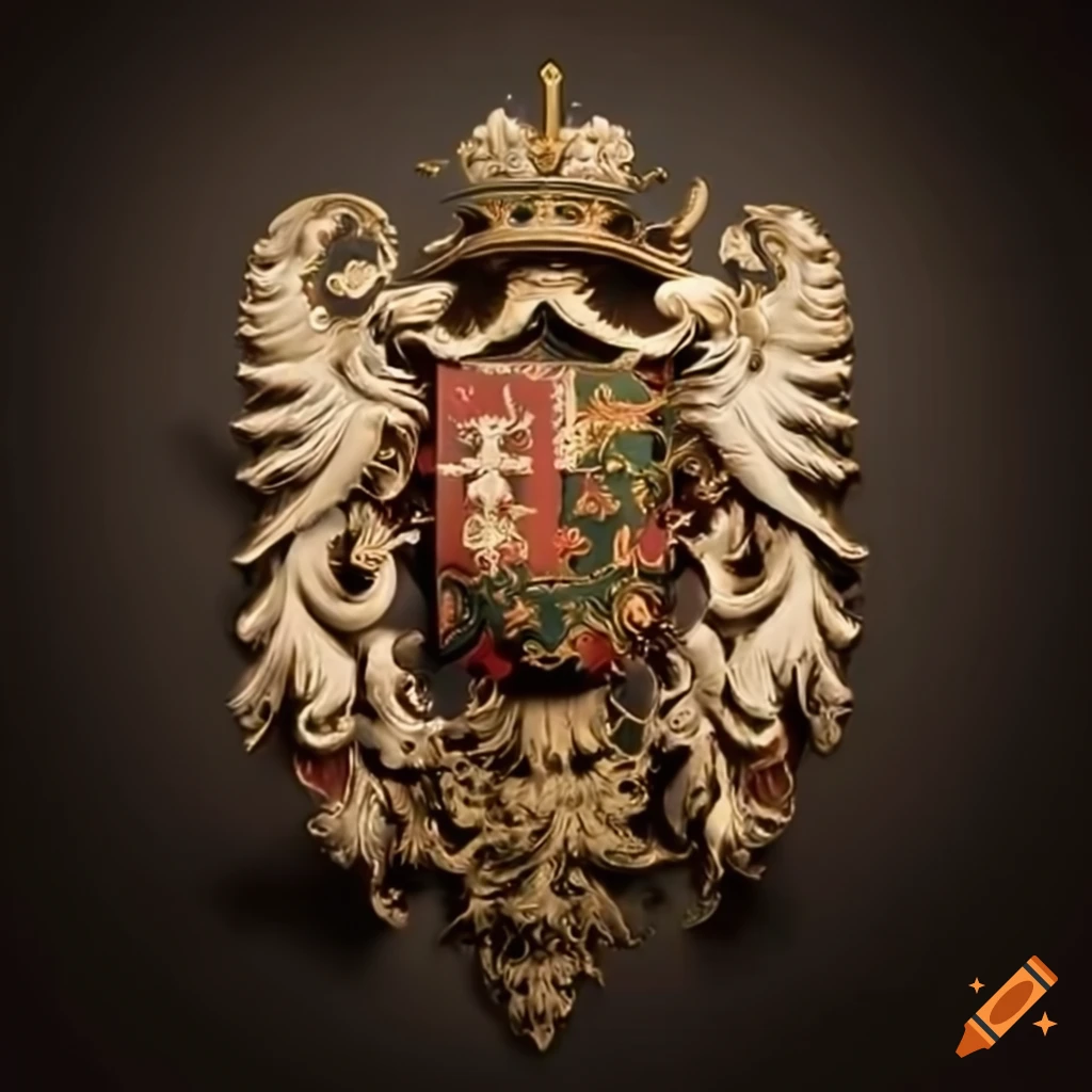 A majestic coat of arms symbolizing the house of mcalpin