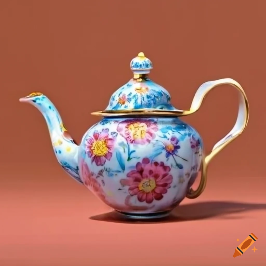Floral Teapots