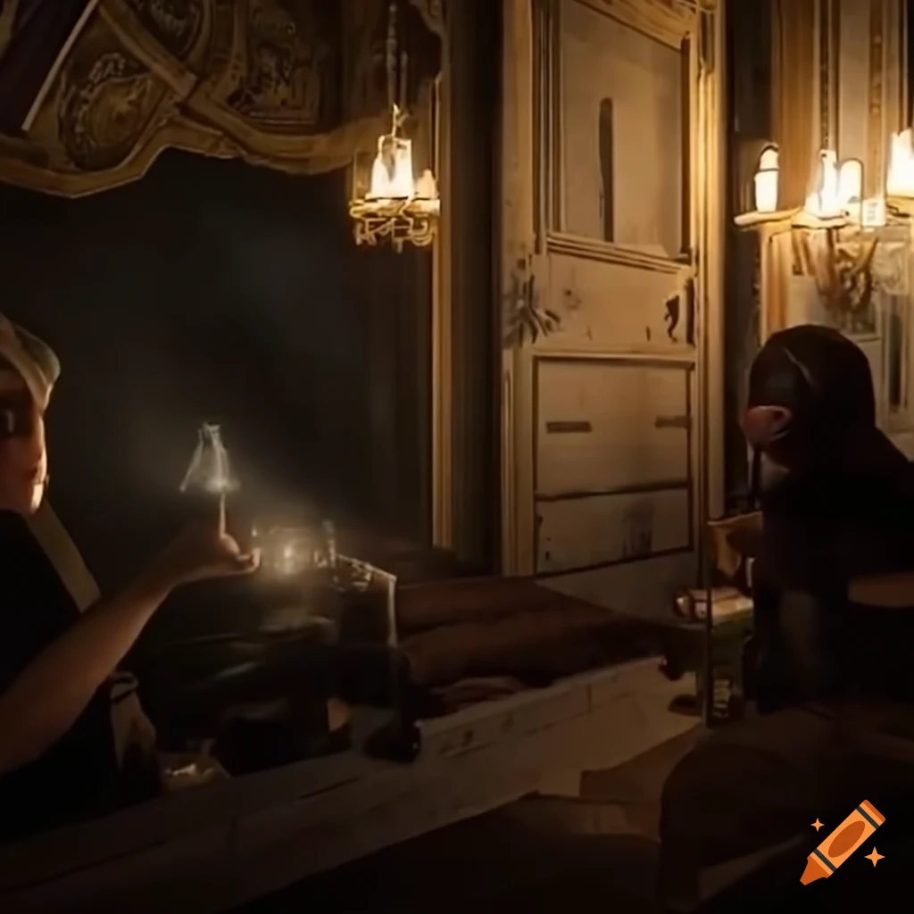 Spleef gameplay experience on Craiyon