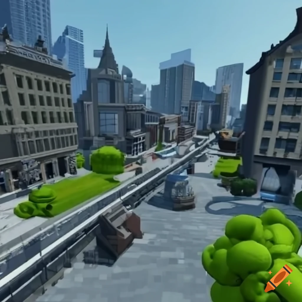 Realistic city builds