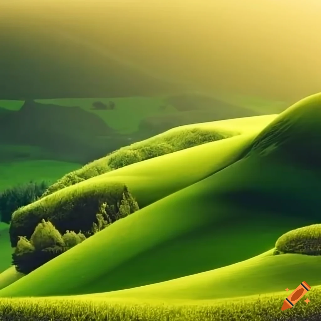 Green hills