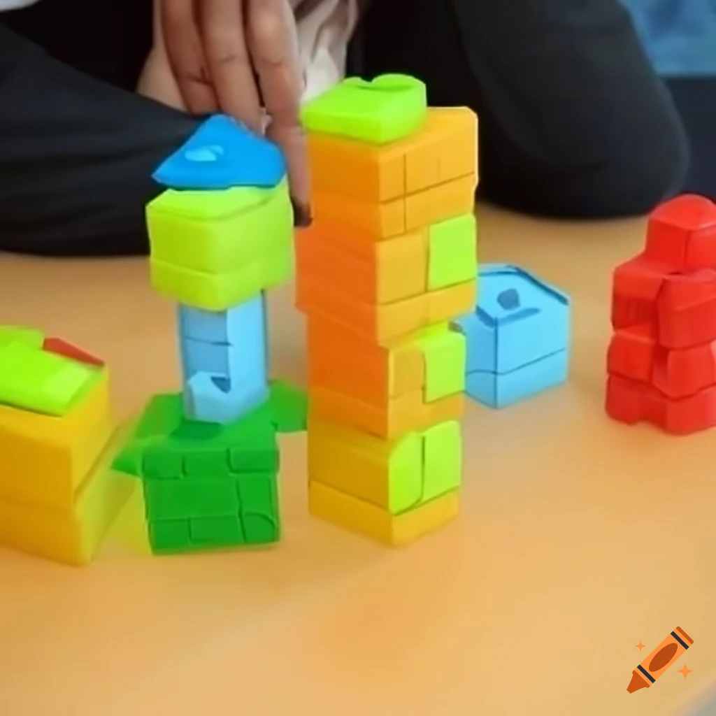 Creative building game on Craiyon