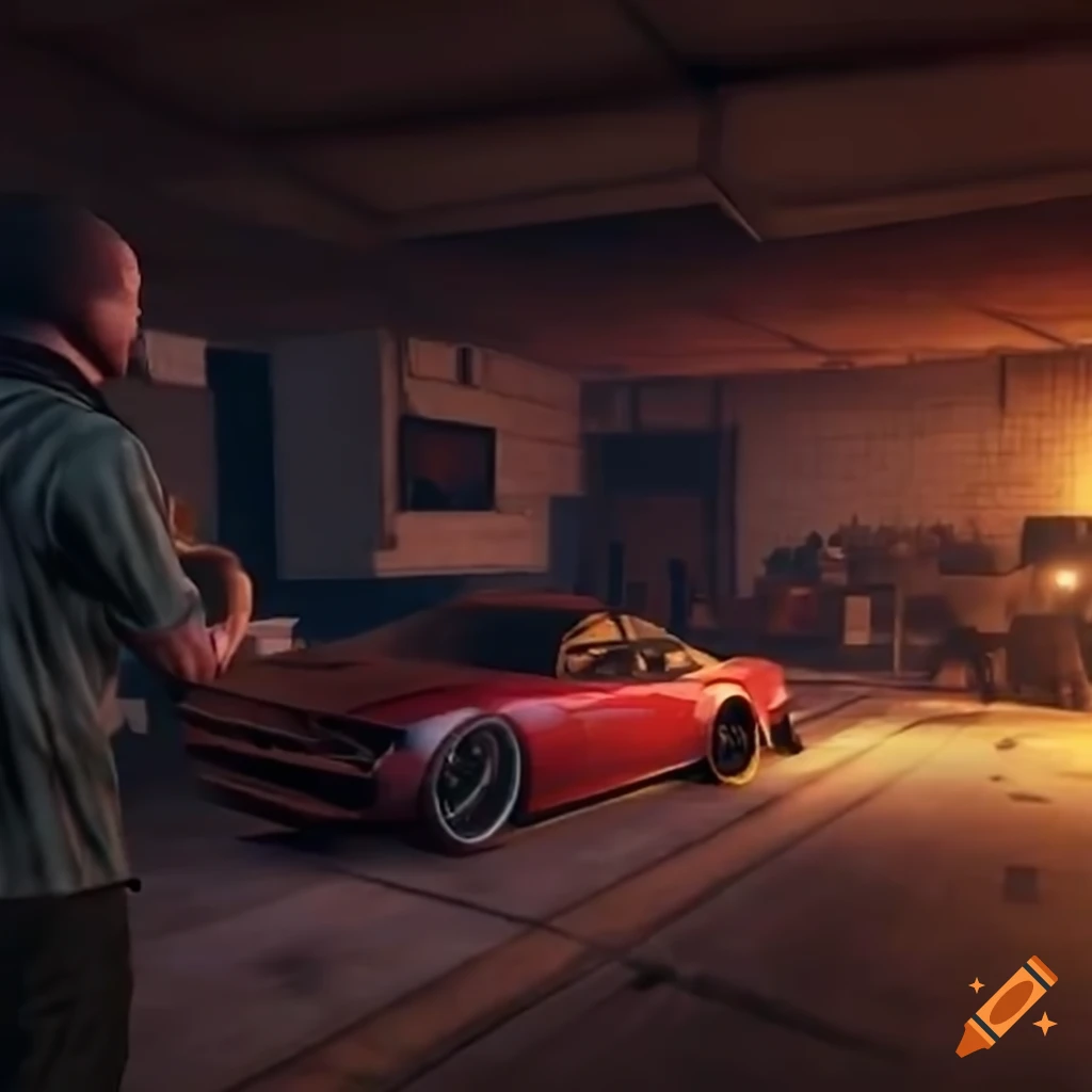 Revisiting gta on Craiyon