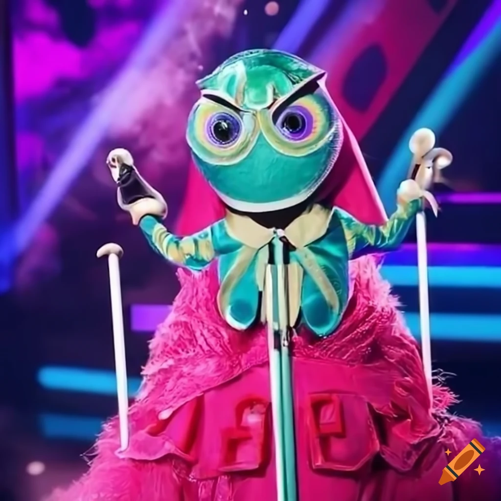 Masked singer lollipop on Craiyon